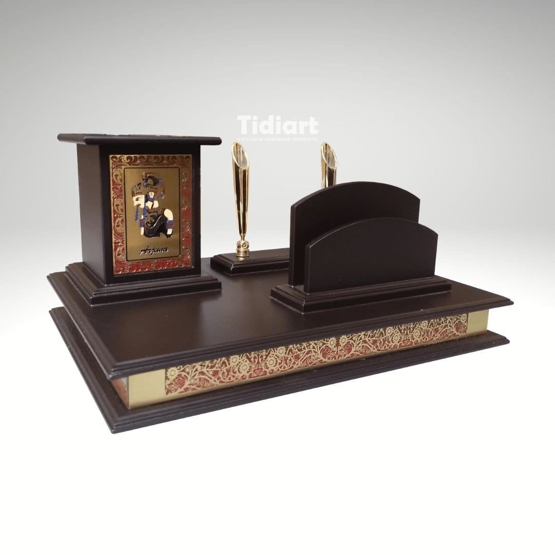 Desktop Ornamen Wayang Arjuna - Eksklusif dari Tidiart