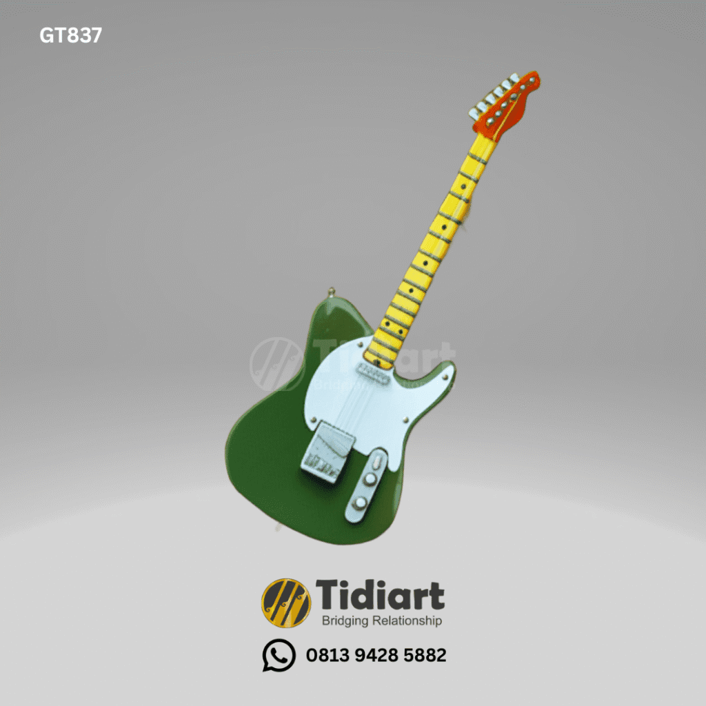 Miniatur Gitar Listrik Fender Telecaster || Tidiart, Bandung