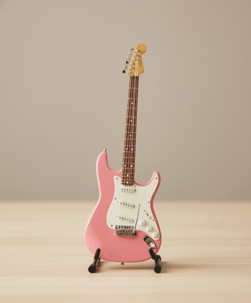 Miniatur gitar listrik fender stratocoaster || Tidiart - Bandung